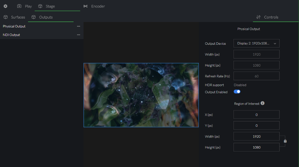 Outputs | Avolites Manual